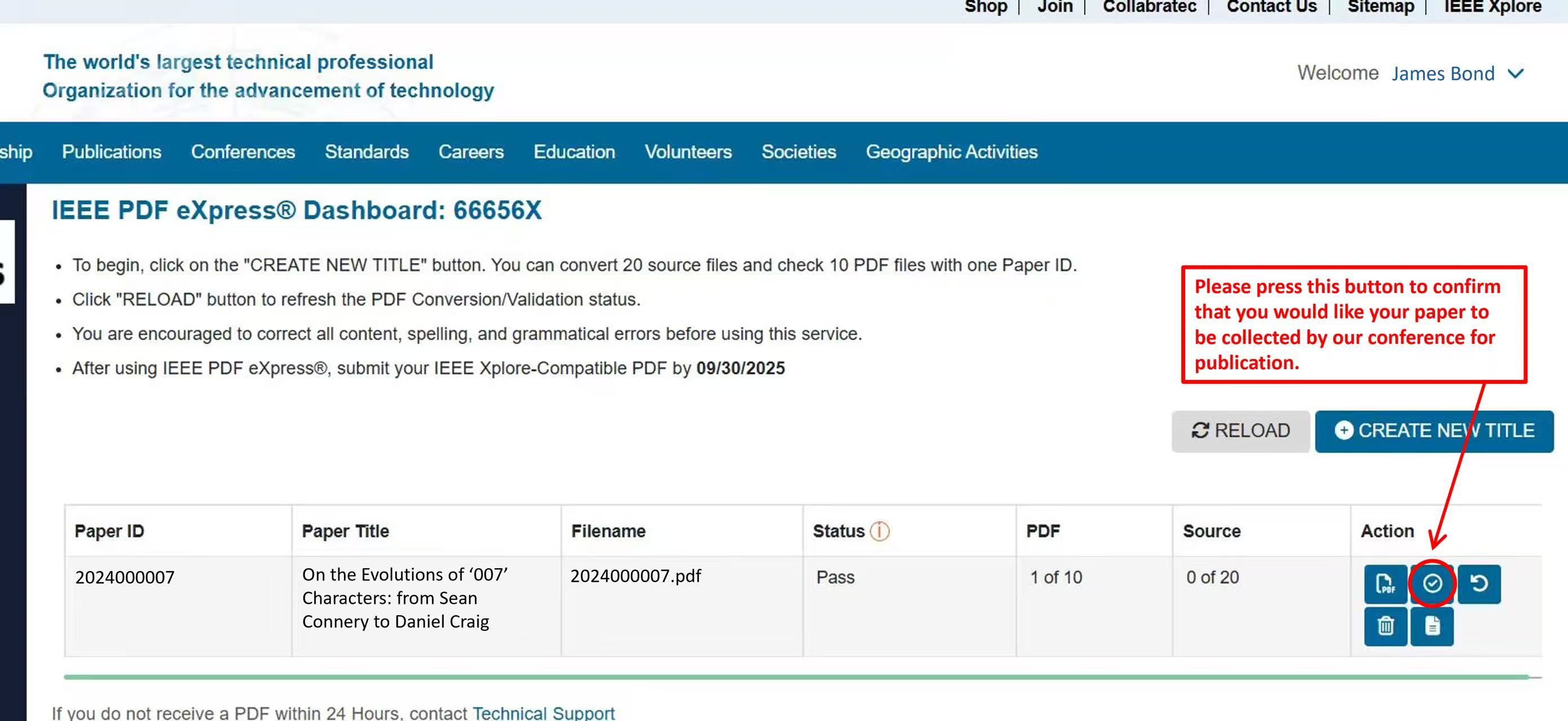 Camera-Ready Paper Submission Procedure